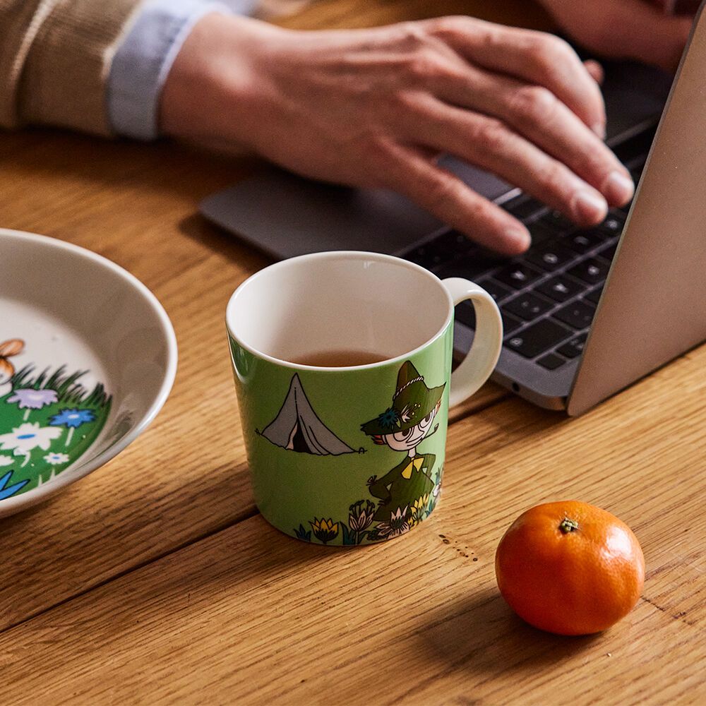 무민 머그 스너프킨 녹색 300ml_1015561 - 감도 깊은 취향 셀렉트샵 29CM