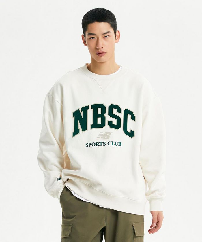 NBNCE11813 / UNI NBSC 맨투맨 (IVORY) - 감도 깊은 취향 셀렉트샵 29CM