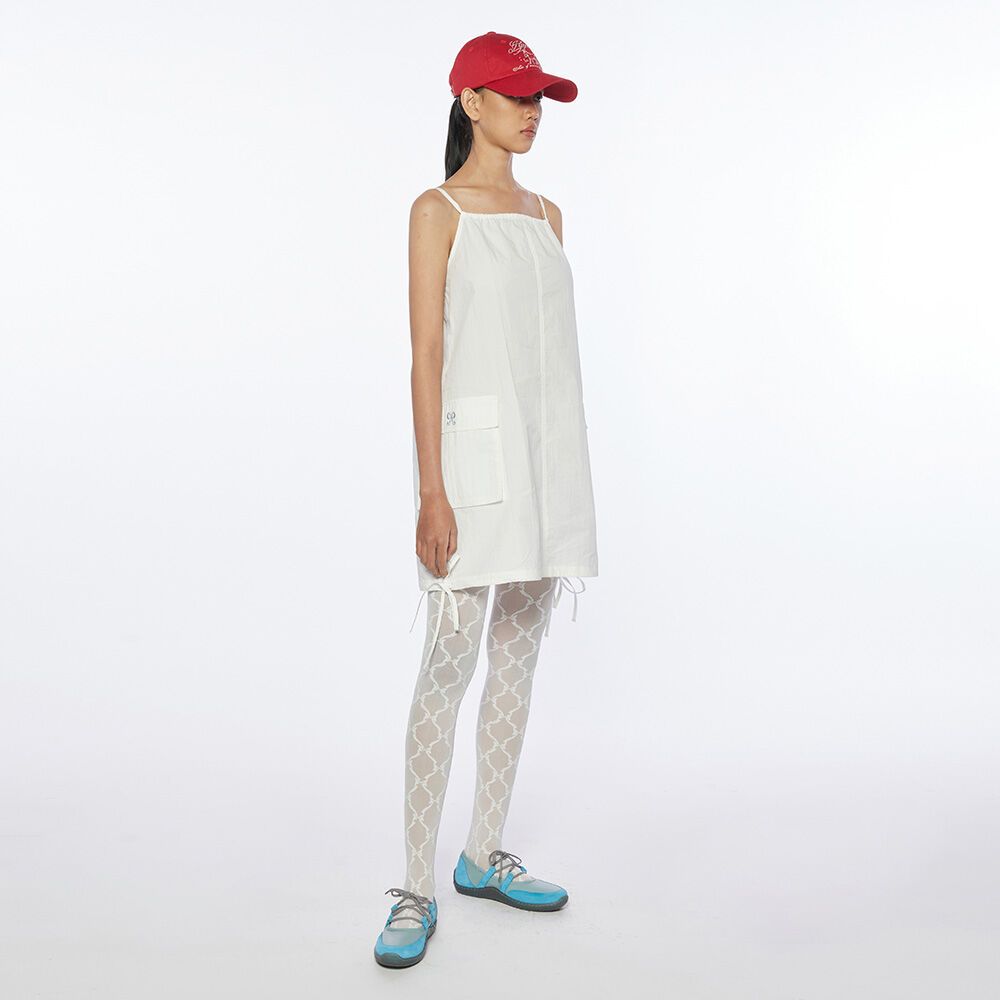 Ribbon Volume Sleeveless One-Piece (white) - 감도 깊은 취향 셀렉트샵 29CM