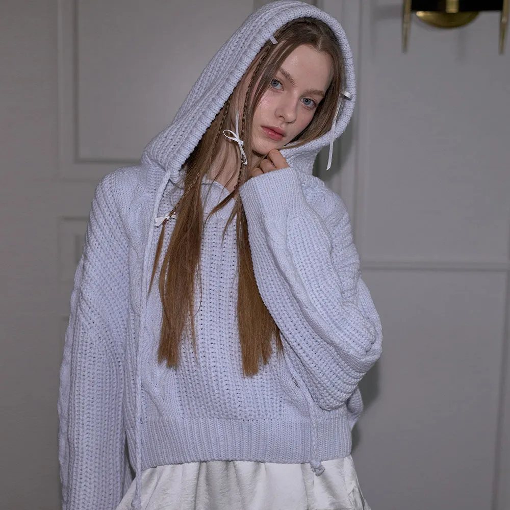 Mellow Hood Knit [Sky Blue] - 감도 깊은 취향 셀렉트샵 29CM