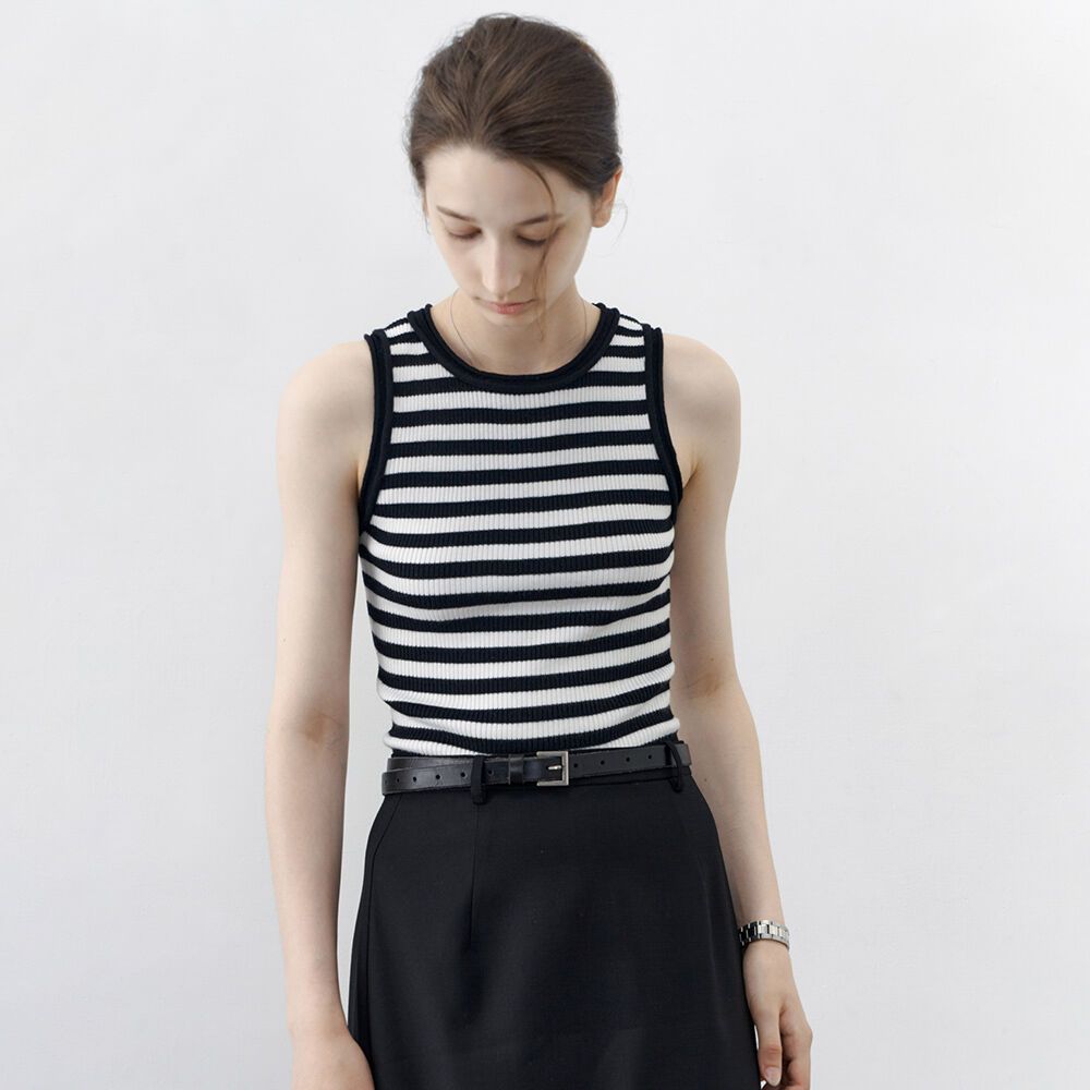TG_Basic striped sleeveless top - 감도 깊은 취향 셀렉트샵 29CM