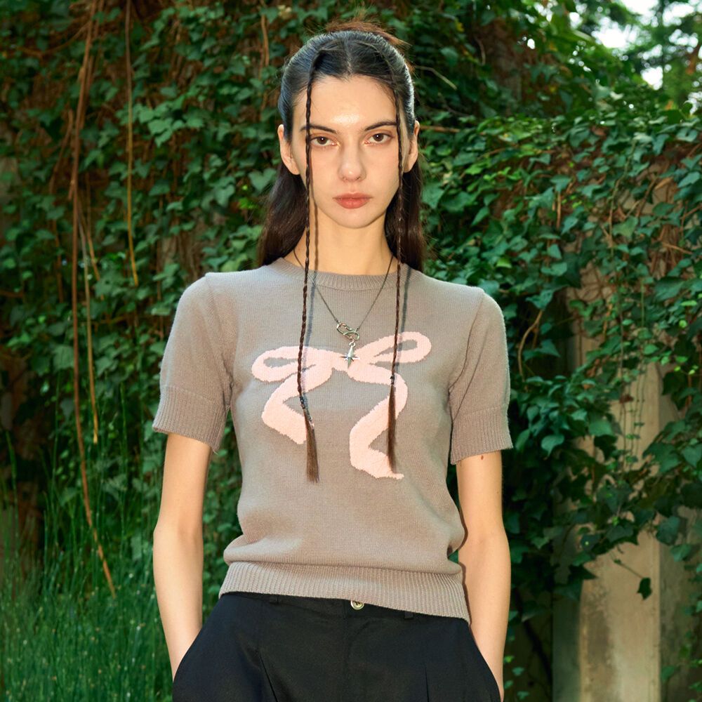 [29CM 단독] L9 RIBBON MIX HALF KNIT(GRAY) - 감도 깊은 취향 셀렉트샵 29CM