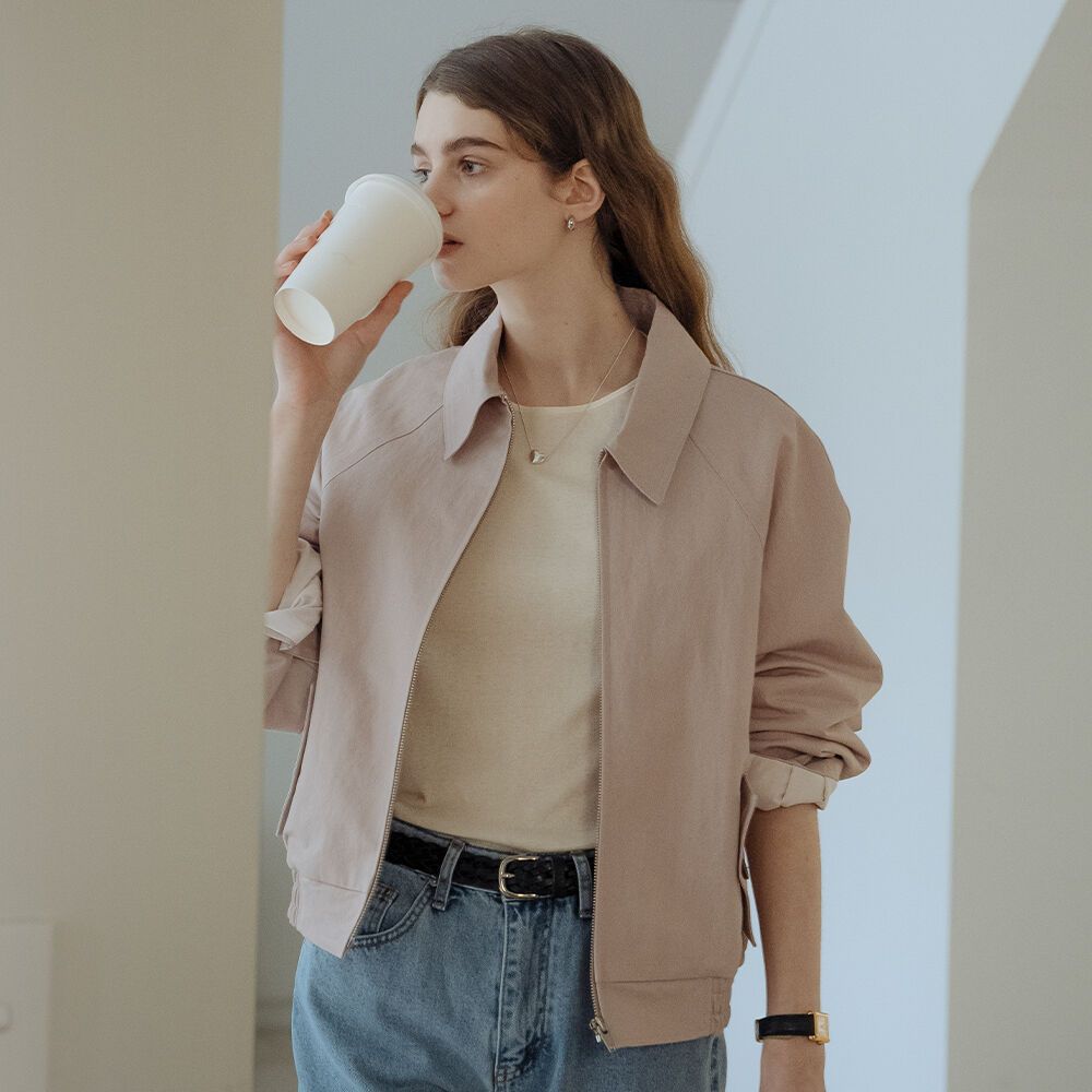 Jeddy Bomber jacket_Pink - 감도 깊은 취향 셀렉트샵 29CM