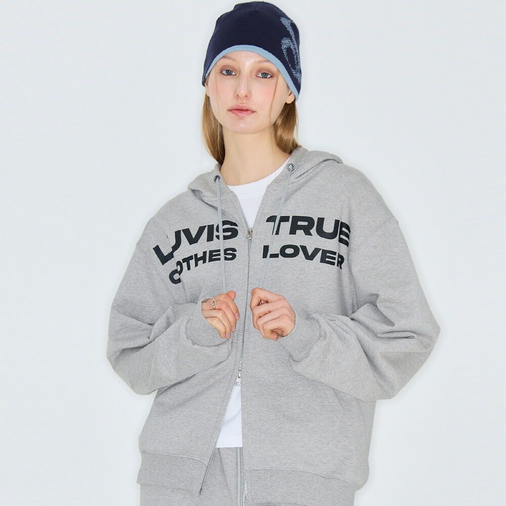 BASIC HOOD ZIP UP(GRAY) - 감도 깊은 취향 셀렉트샵 29CM