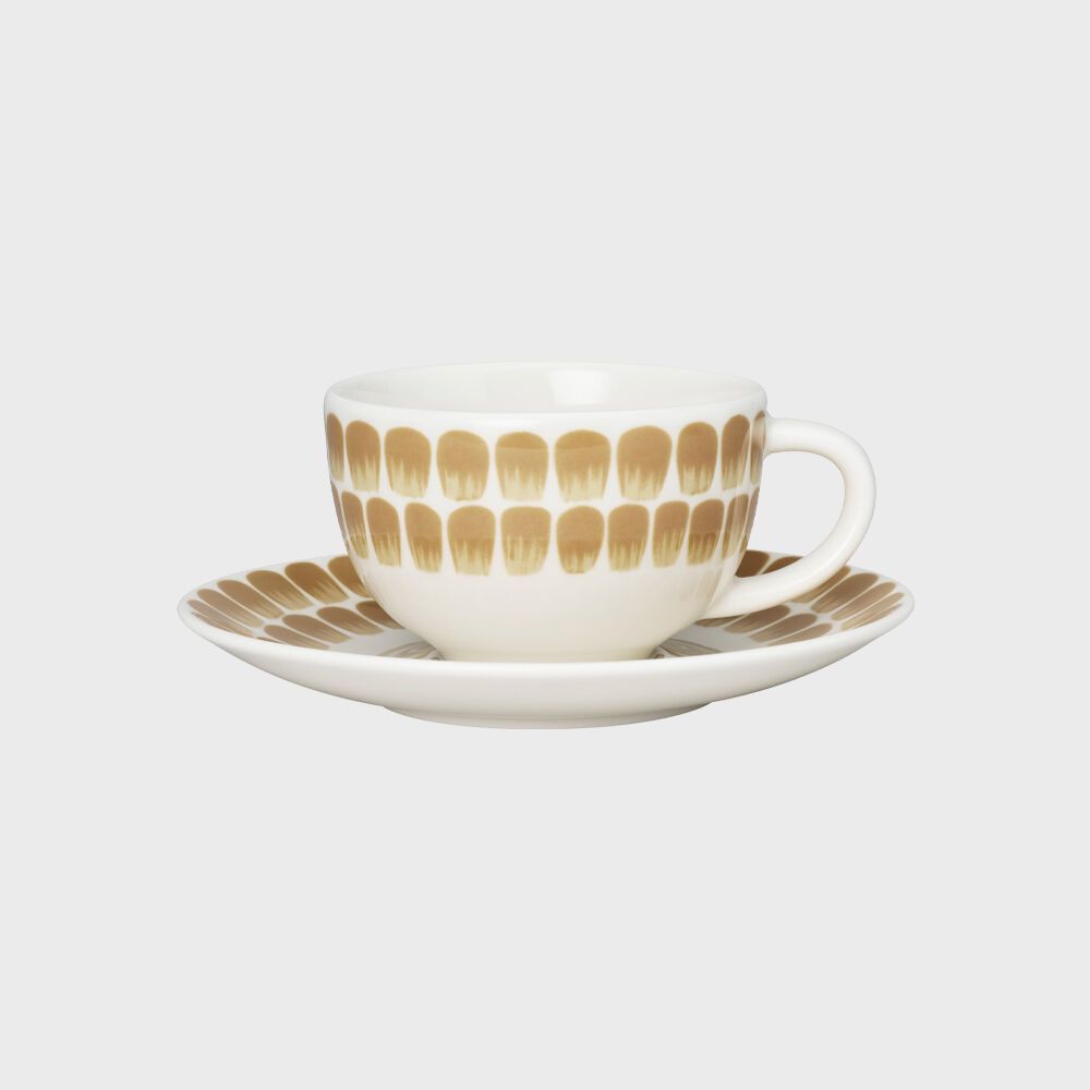 아라비아 뚜오끼오 커피컵앤소서 260ml 베이지_1070771_772 - 감도 깊은 취향 셀렉트샵 29CM