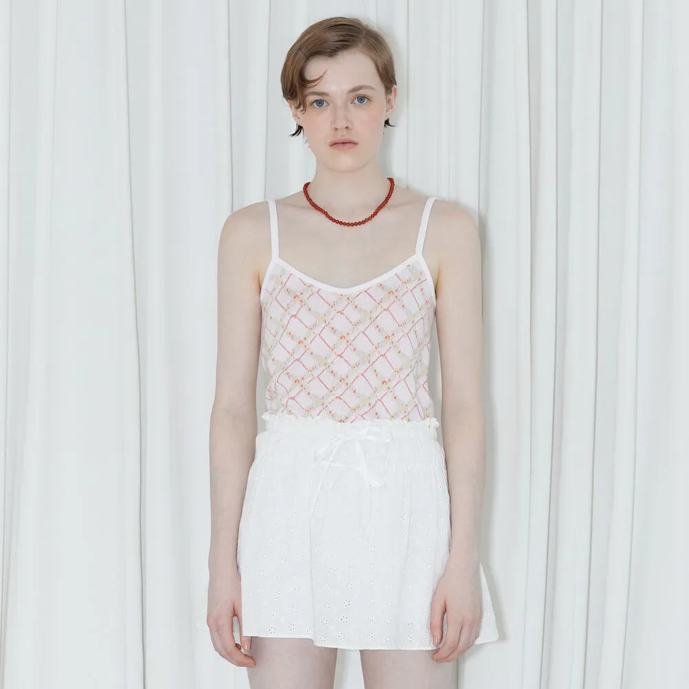 Flower Pattern Sleeveless (Off White) - 감도 깊은 취향 셀렉트샵 29CM