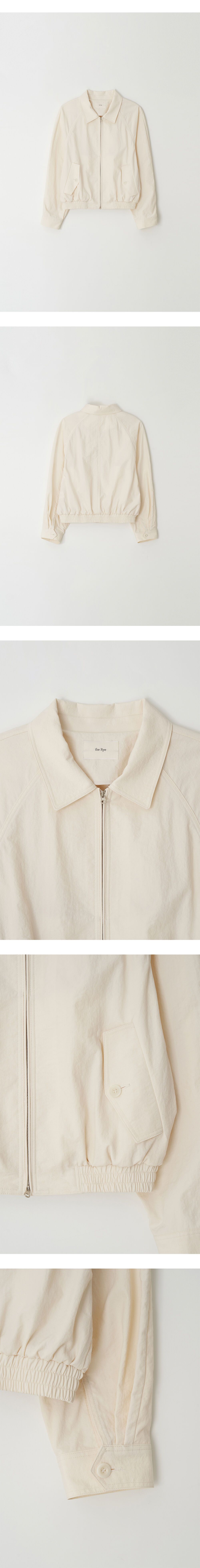 Two-way Crop Blouson(Ivory) - 감도 깊은 취향 셀렉트샵 29CM