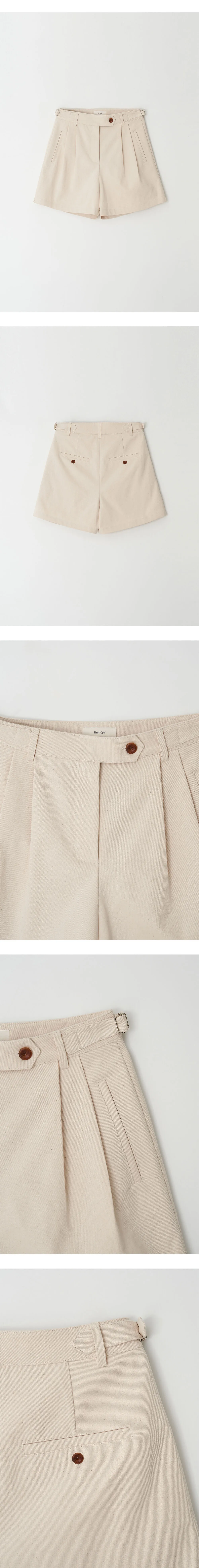 Basic Cotton Shorts(Natural) - 감도 깊은 취향 셀렉트샵 29CM