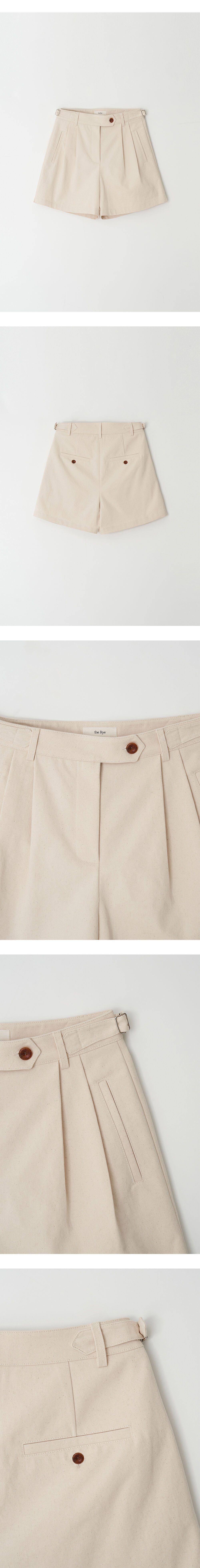 Basic Cotton Shorts(Natural) - 감도 깊은 취향 셀렉트샵 29CM