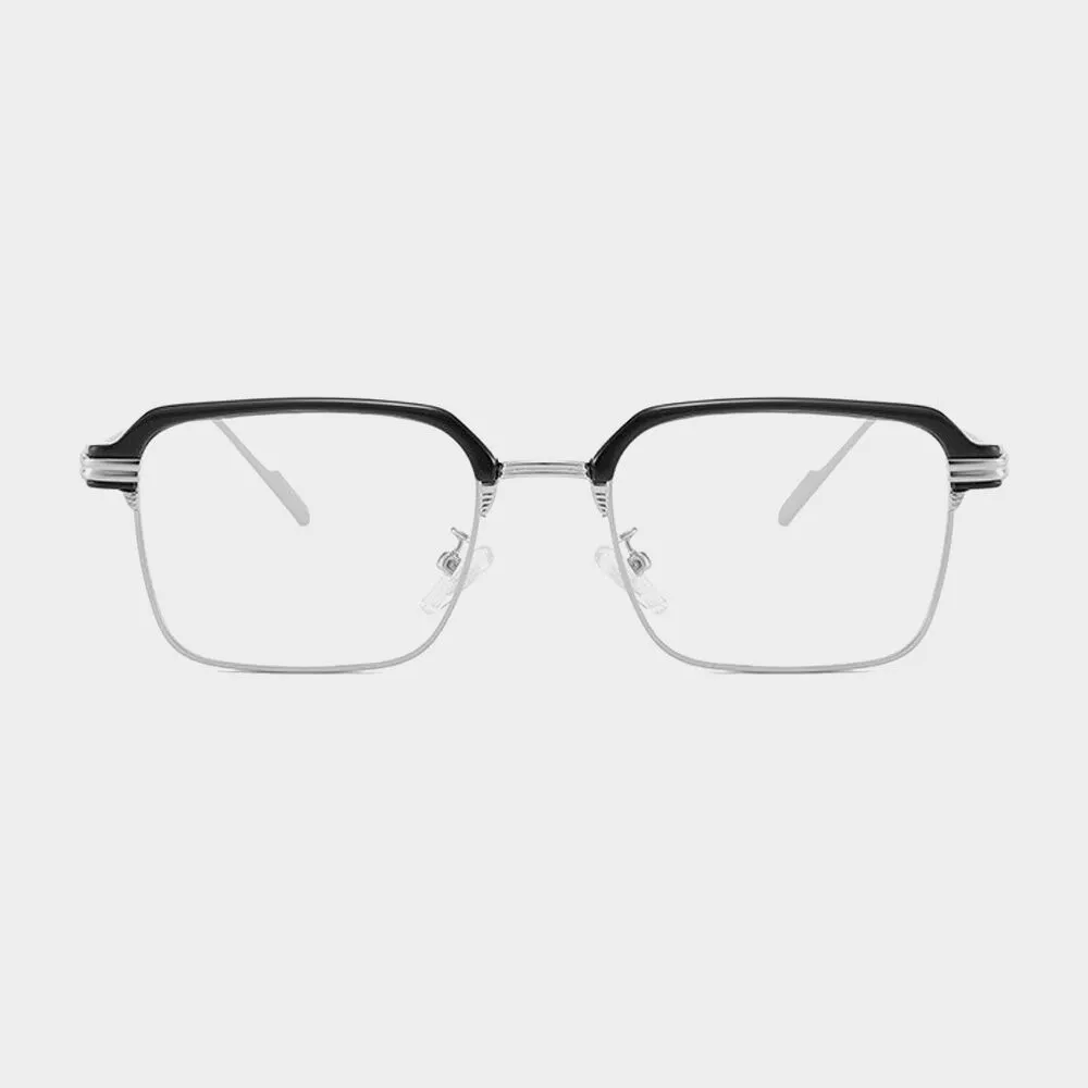 네오레트로 52062 블루라이트차단 안경테 안경 C2 실버 - 감도 깊은 취향 셀렉트샵 29CM