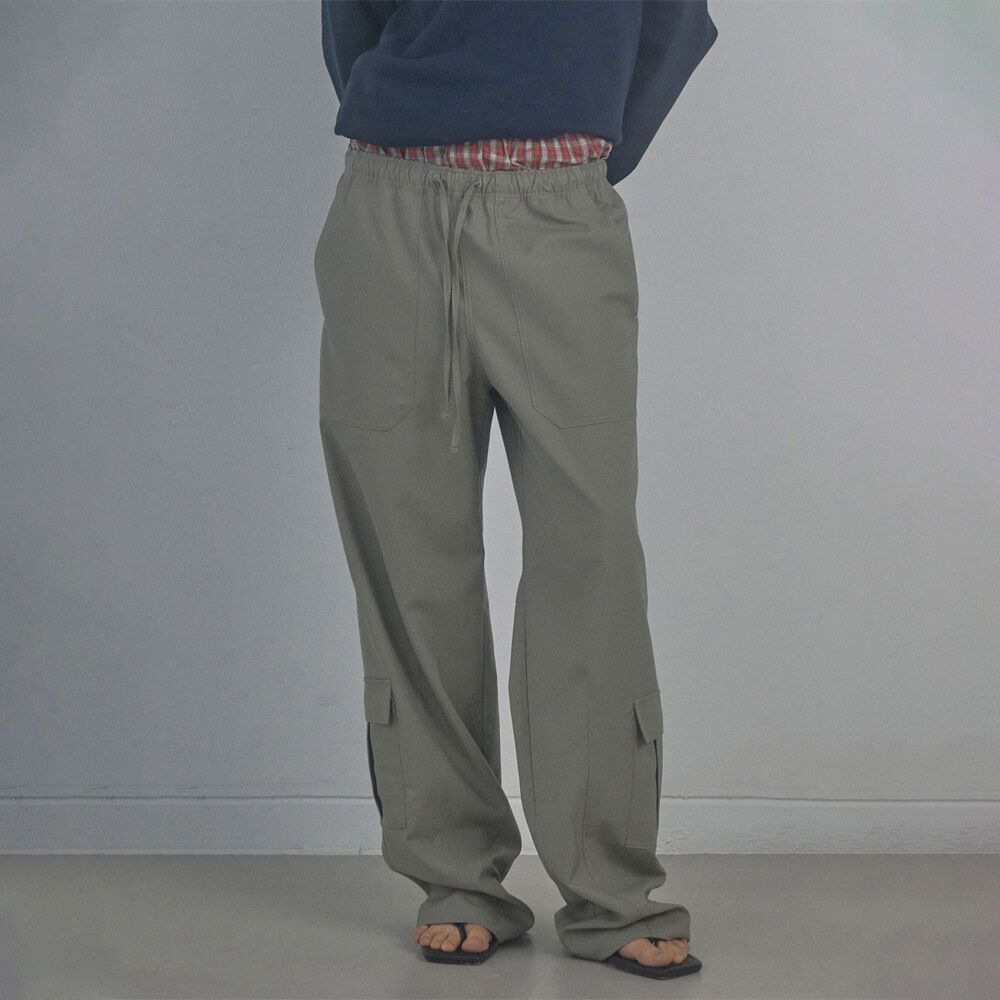 Stitch Detail Carpenter Pants Sage - 감도 깊은 취향 셀렉트샵 29CM