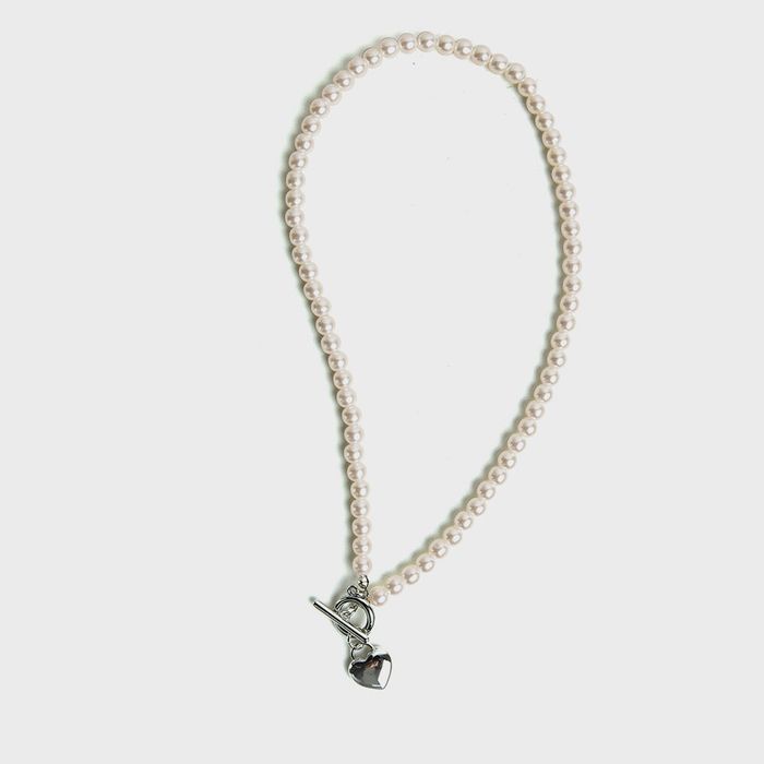 WIL205 Heart Toggle Pearl Necklace - 감도 깊은 취향 셀렉트샵 29CM