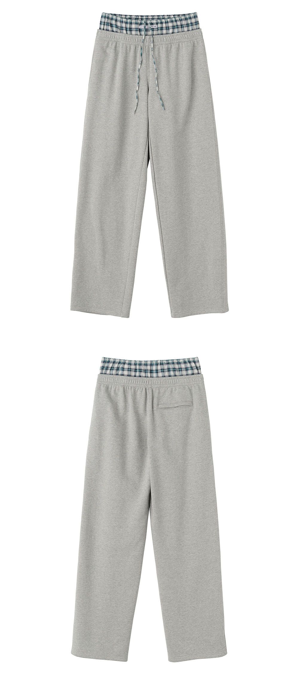 Boxer Layered Sweatpants Melange Gray - 감도 깊은 취향 셀렉트샵 29CM