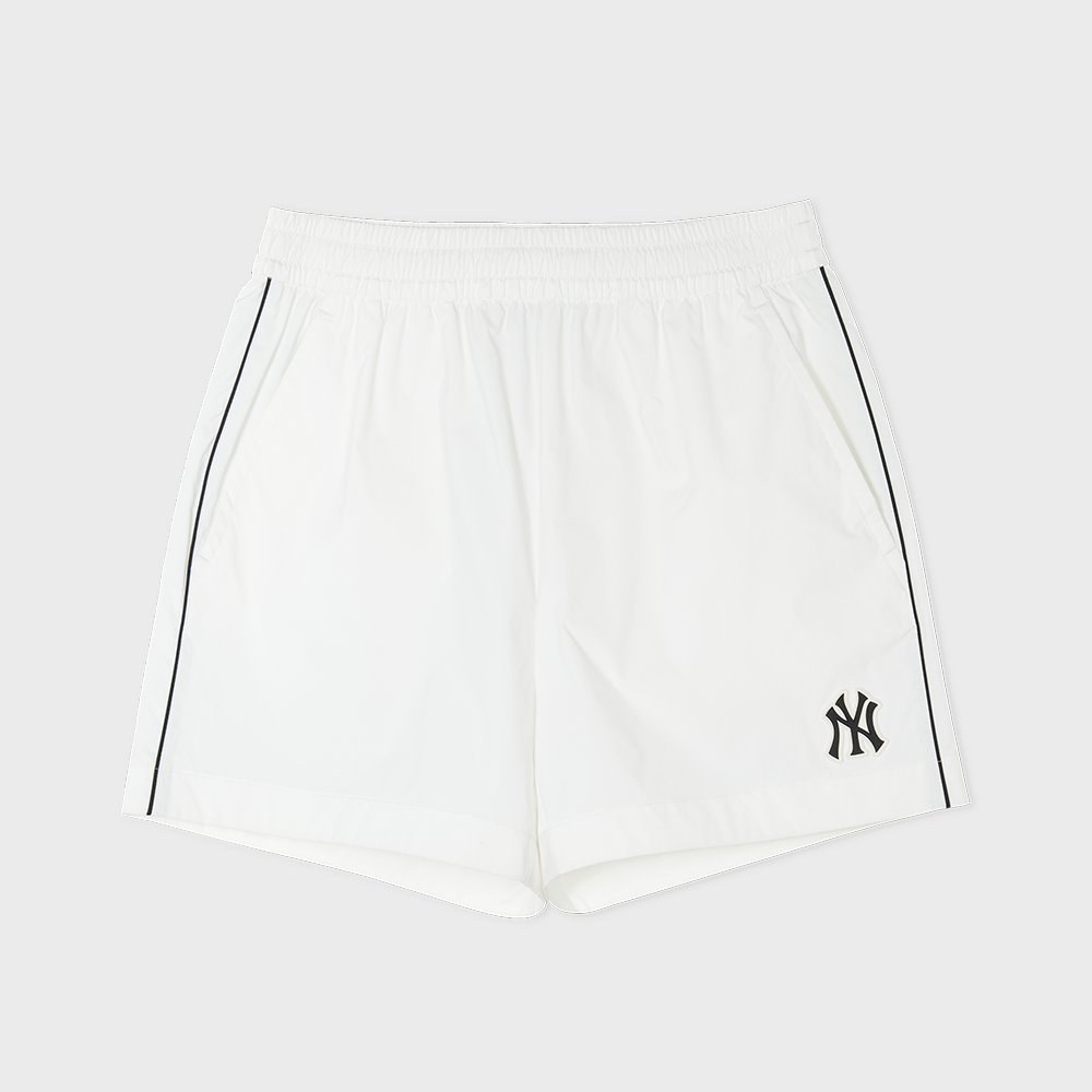 [강혜원 착용] 여성 스포티브 바시티 3부 우븐 반바지 NY (Ivory) - 감도 깊은 취향 셀렉트샵 29CM