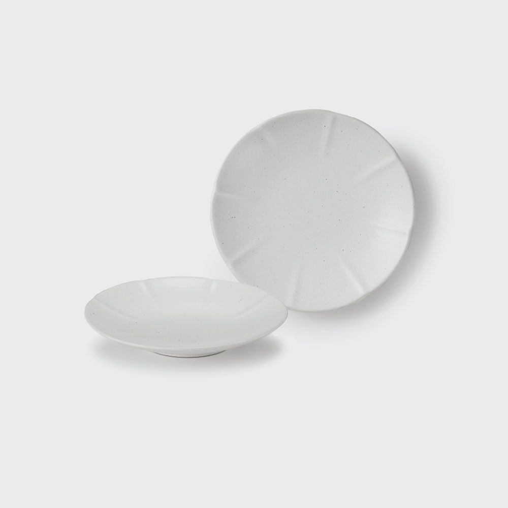 [29CM 단독] 미각 색시리즈 백색 참외형 플레이트 세트 (2p) - 감도 깊은 취향 셀렉트샵 29CM