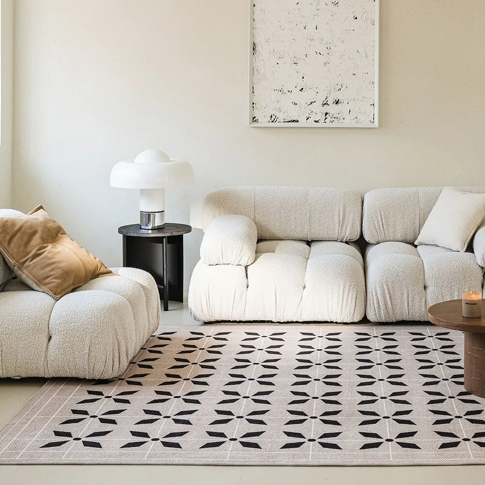 물랑 프렌치감성 타일패턴 워셔블 사계절 러그 카페트 3colors 4size - 감도 깊은 취향 셀렉트샵 29CM