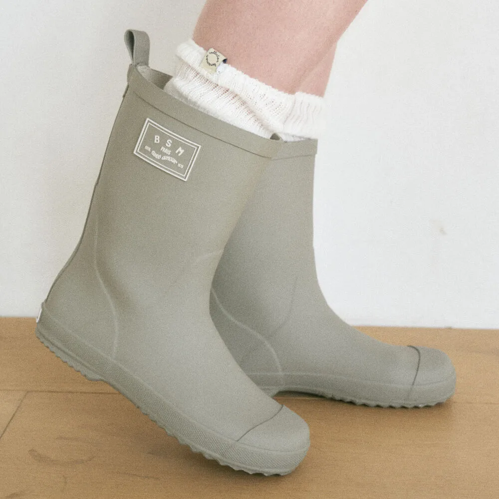 BSM RAIN BOOTS MID - DOLPHIN GREY - 감도 깊은 취향 셀렉트샵 29CM