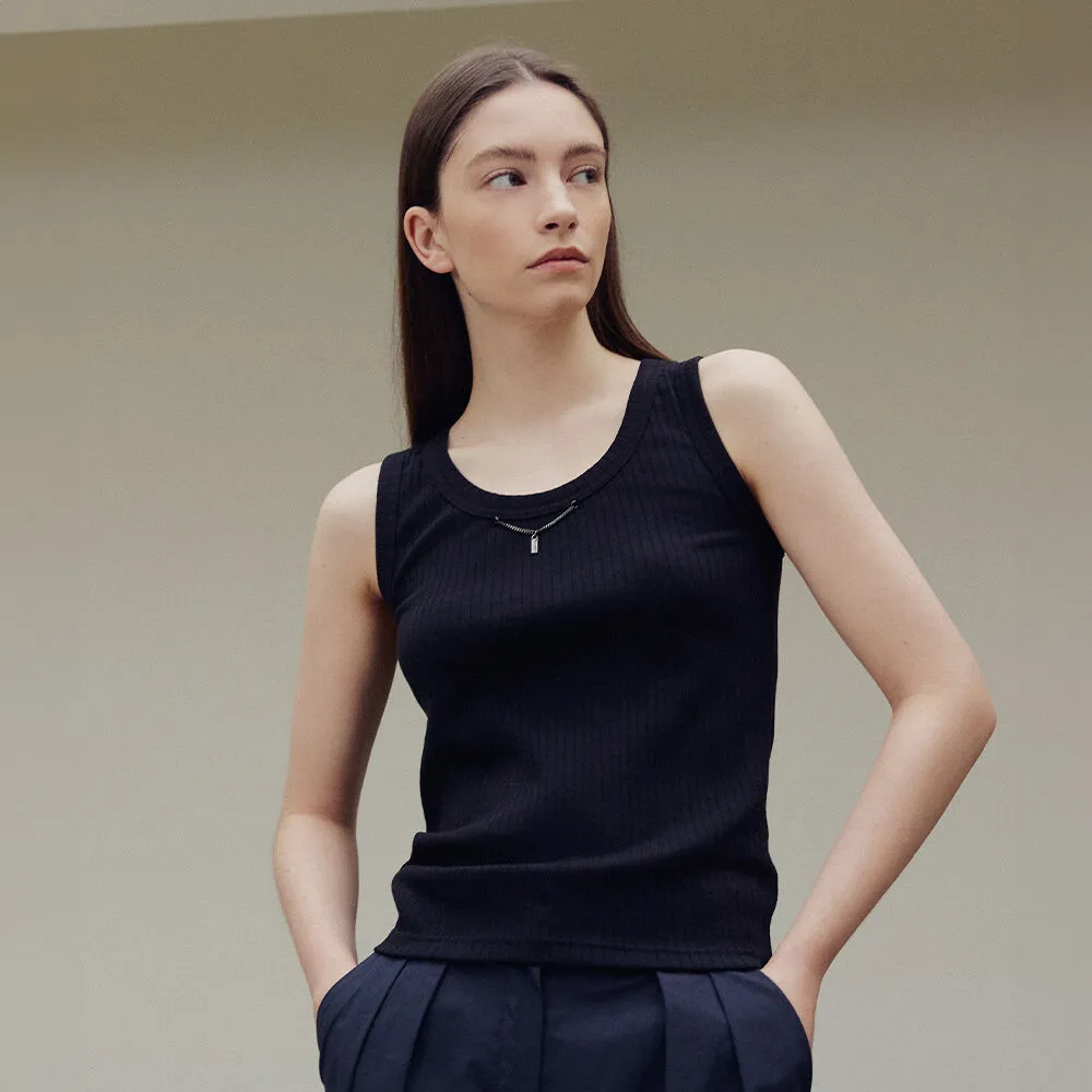Ribbed Sleeveless KW4ME2470_10 - 감도 깊은 취향 셀렉트샵 29CM