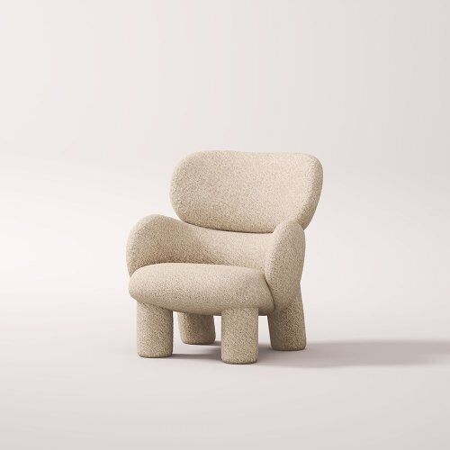 알로소 엘머 1인소파 패브릭 부클레소파 감도 깊은 취향 셀렉트샵 29cm