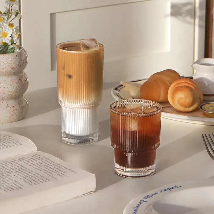 럼플 스택 글라스 2P세트 2size 유리컵 물컵 - 감도 깊은 취향 셀렉트샵 29CM