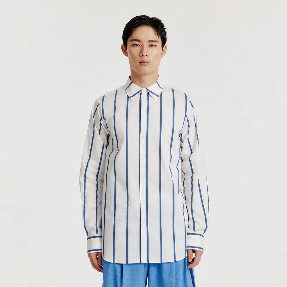 (M)YOSTIN Stripe Basic Shirt - White - 감도 깊은 취향 셀렉트샵 29CM
