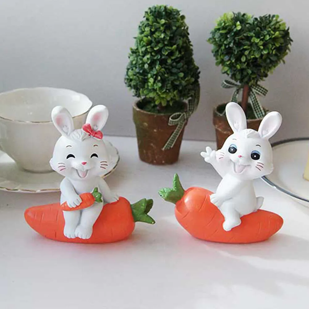 스마일 당근 토끼 커플 2P세트 - 감도 깊은 취향 셀렉트샵 29CM