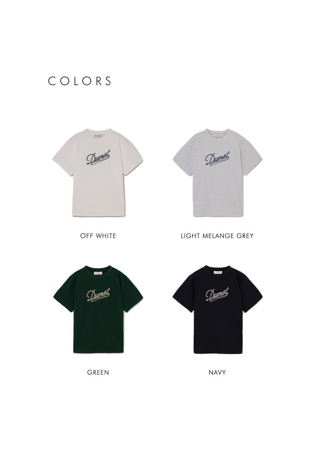 [29CM 단독] UNISEX CHAIN LOGO T-SHIRT NAVY_UDTS4B131N2 - 감도 깊은 취향 셀렉트샵 29CM