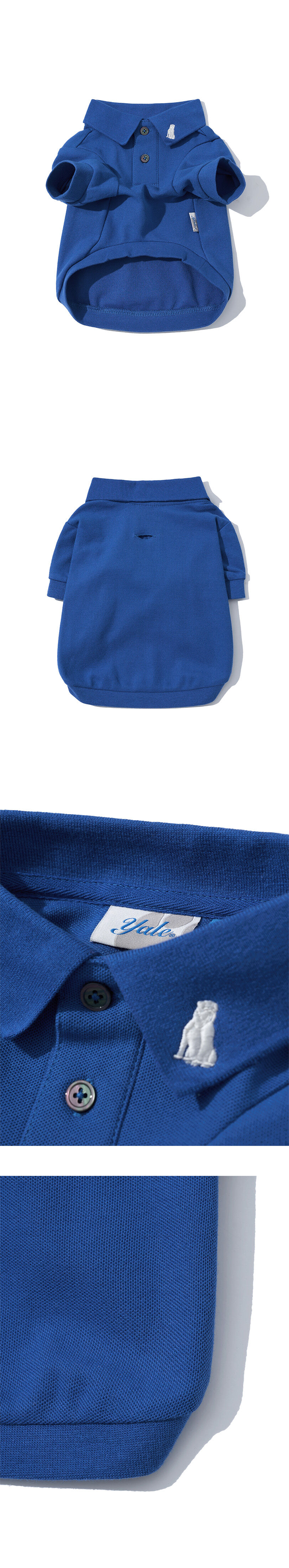 HERITAGE DAN QUICK DRY PIQUE DOGGY POLO SHIRTS R.BLUE - 감도 깊은 취향 셀렉트샵 29CM
