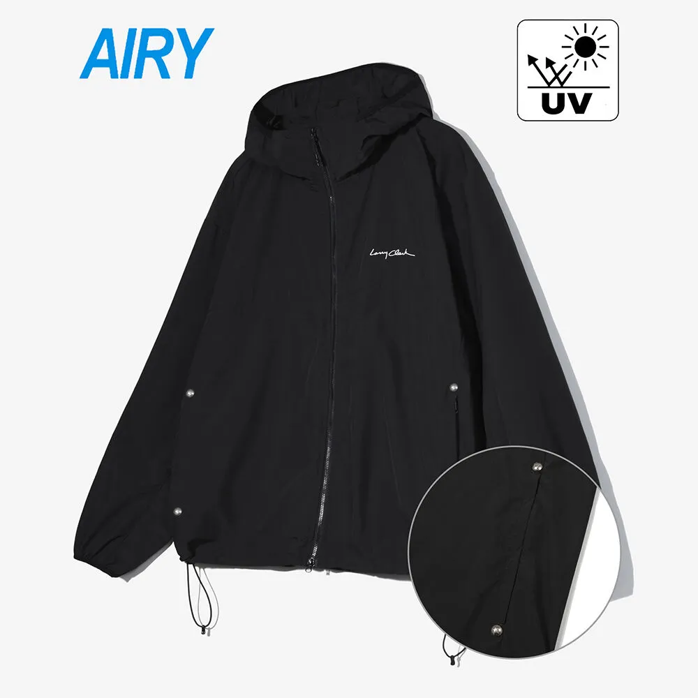 (+ UV CUT) L.C LIGHT WEIGHT WIND BREAKER BLACK - 감도 깊은 취향 셀렉트샵 29CM