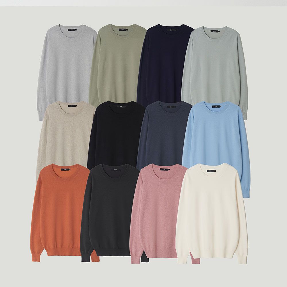 Spring Signature Round Knit_12color - 감도 깊은 취향 셀렉트샵 29CM