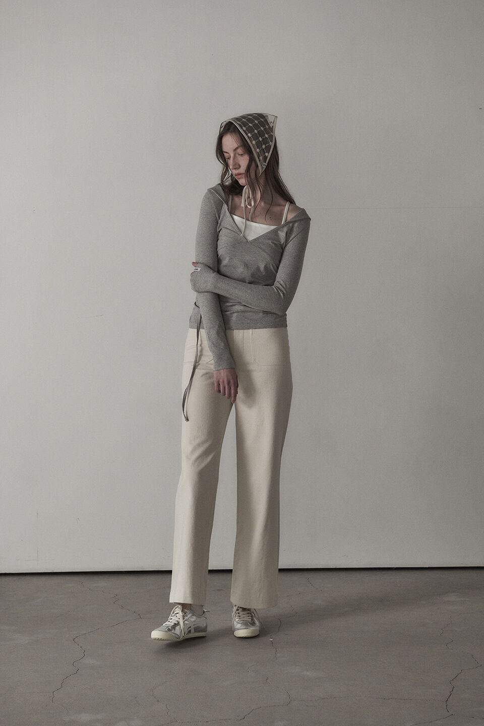 Selene Sailor collor grey layered tshirt - 감도 깊은 취향 셀렉트샵 29CM