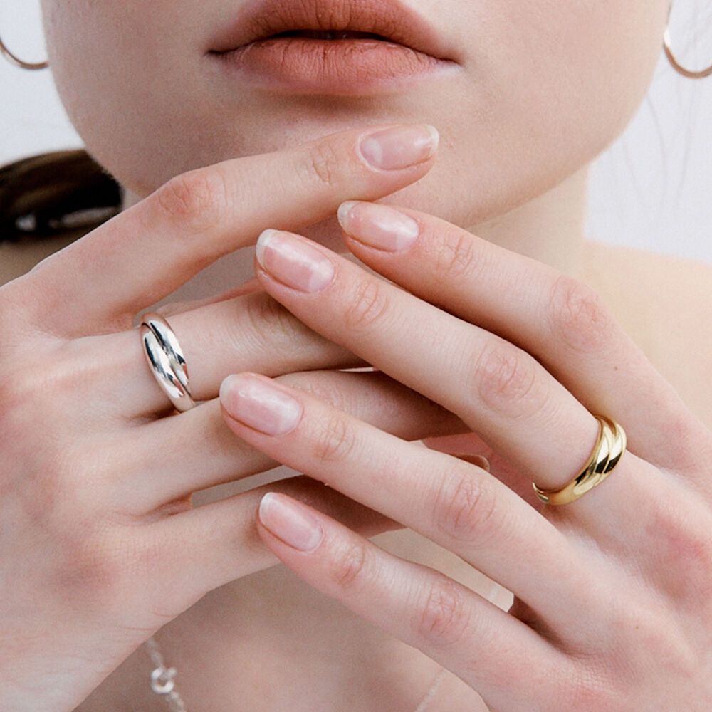[silver925]two strap bold ring - 감도 깊은 취향 셀렉트샵 29CM