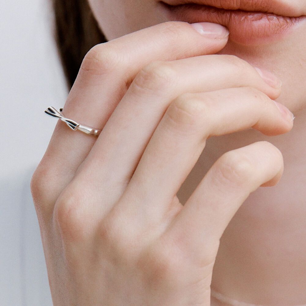 [silver925]slim ribbon ring - 감도 깊은 취향 셀렉트샵 29CM
