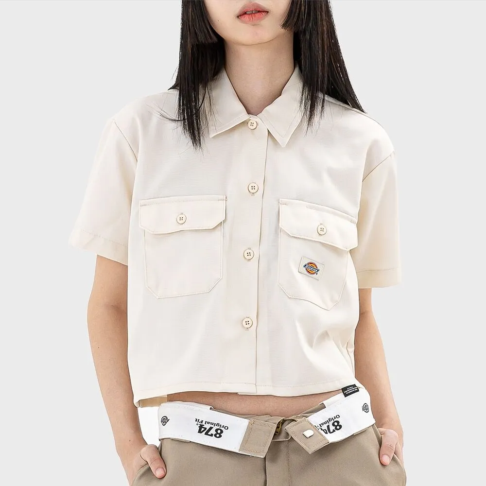 우먼스 크롭 워크셔츠 Whitecap Gray - 감도 깊은 취향 셀렉트샵 29CM