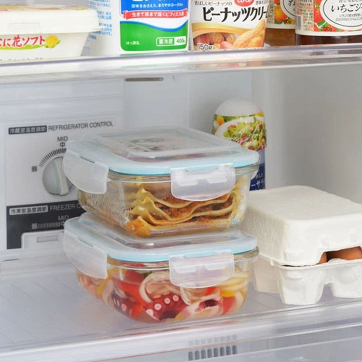 요시카와 유리 사각 밀폐용기 370ml - 감도 깊은 취향 셀렉트샵 29CM