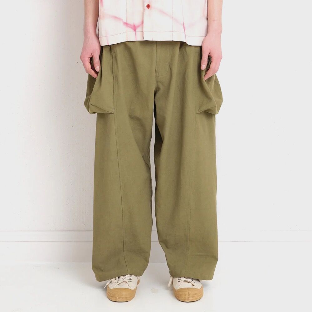 (M) 솔트 팬츠 올리브 슬러브 SALT PANTS OLIVE SLUB - 감도 깊은 취향 셀렉트샵 29CM