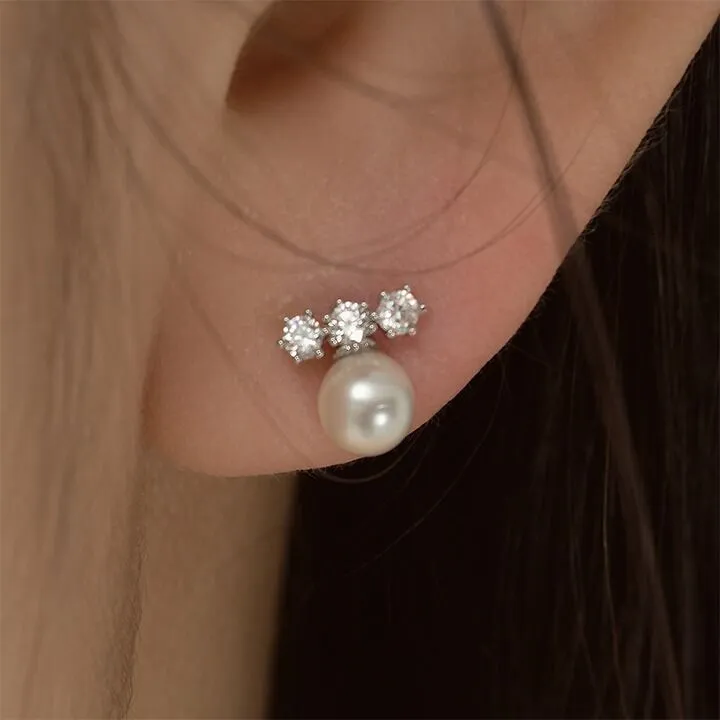 14k post 로에 진주 귀걸이 - 감도 깊은 취향 셀렉트샵 29CM