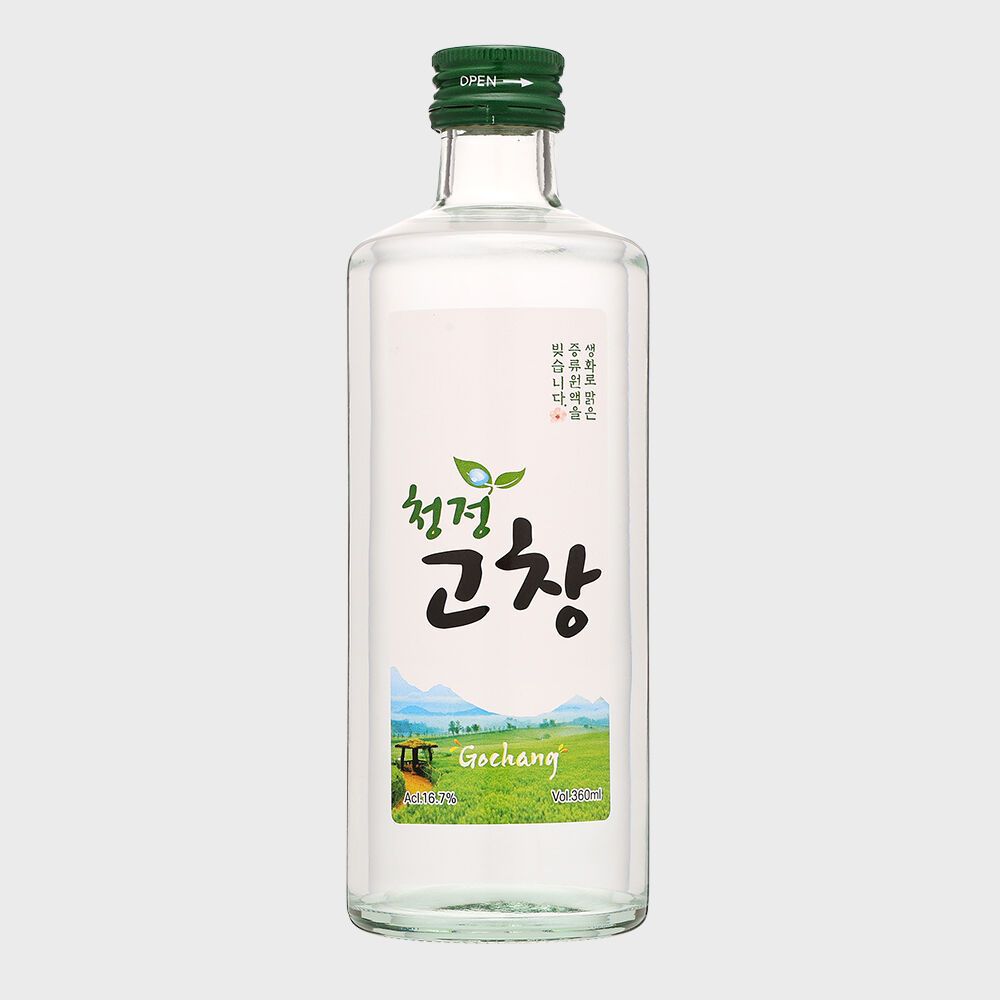 고창서해안 청정고창 소주 16.7도 360ml 10가지 꽃으로 빚은소주 - 감도 깊은 취향 셀렉트샵 29CM