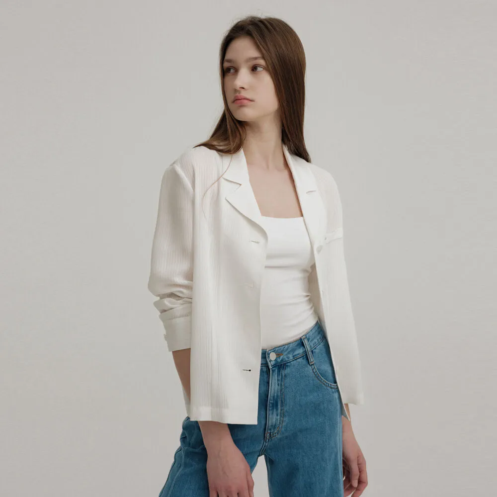 SHEER STRIPE SUMMER SH (WHITE) - 감도 깊은 취향 셀렉트샵 29CM