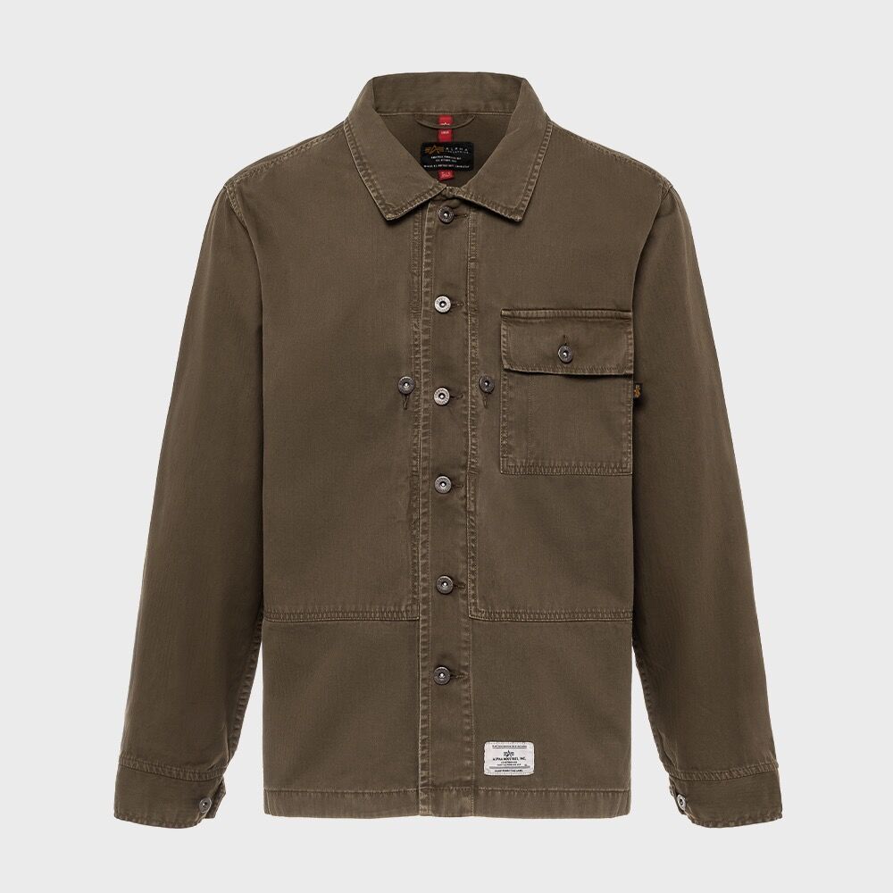 P44 모드 셔츠 자켓 Vintage Brown - 감도 깊은 취향 셀렉트샵 29CM