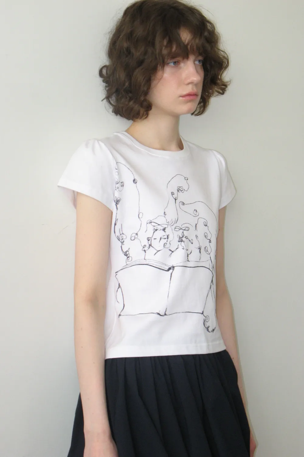 Angel Puff T-Shirt (White) - 감도 깊은 취향 셀렉트샵 29CM