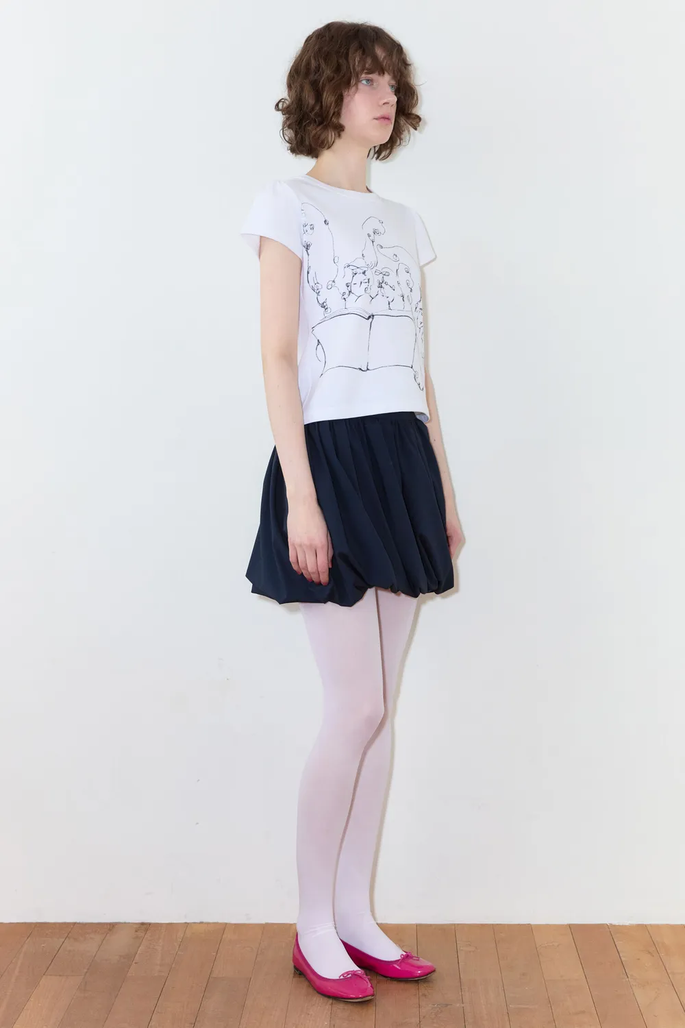 Angel Puff T-Shirt (White) - 감도 깊은 취향 셀렉트샵 29CM