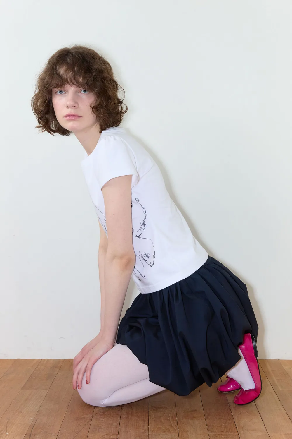 Angel Puff T-Shirt (White) - 감도 깊은 취향 셀렉트샵 29CM