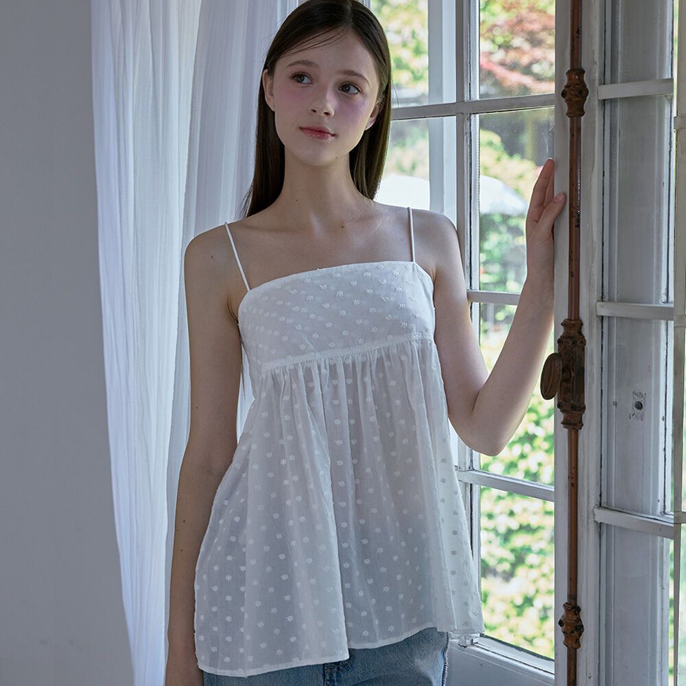 Flower Pattern Blouse [White] - 감도 깊은 취향 셀렉트샵 29CM