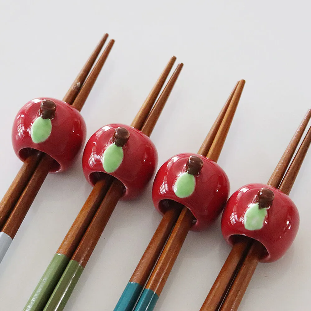 사과 젓가락 받침 4p set - 감도 깊은 취향 셀렉트샵 29CM