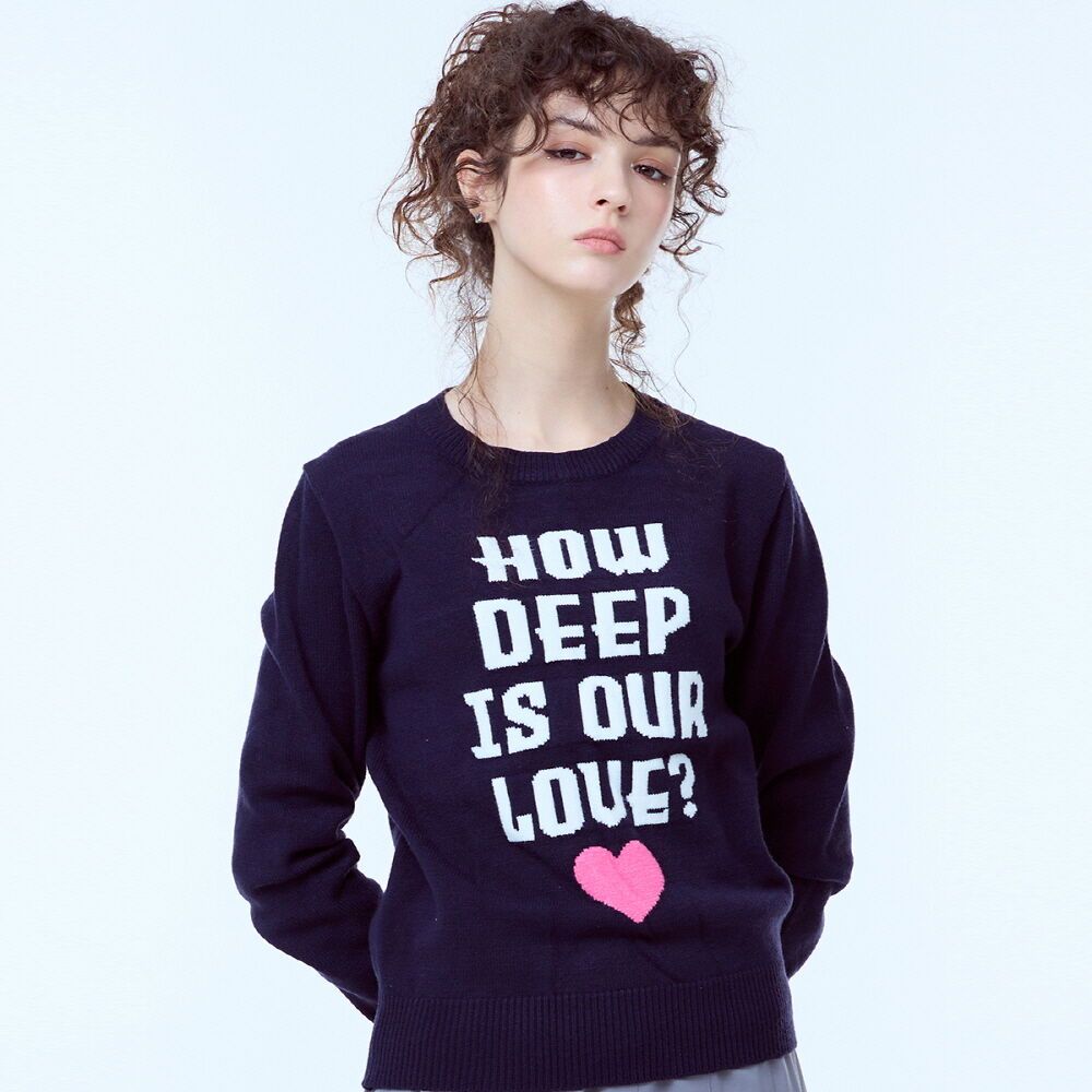 PA HOW DEEP KNIT(NAVY) - 감도 깊은 취향 셀렉트샵 29CM
