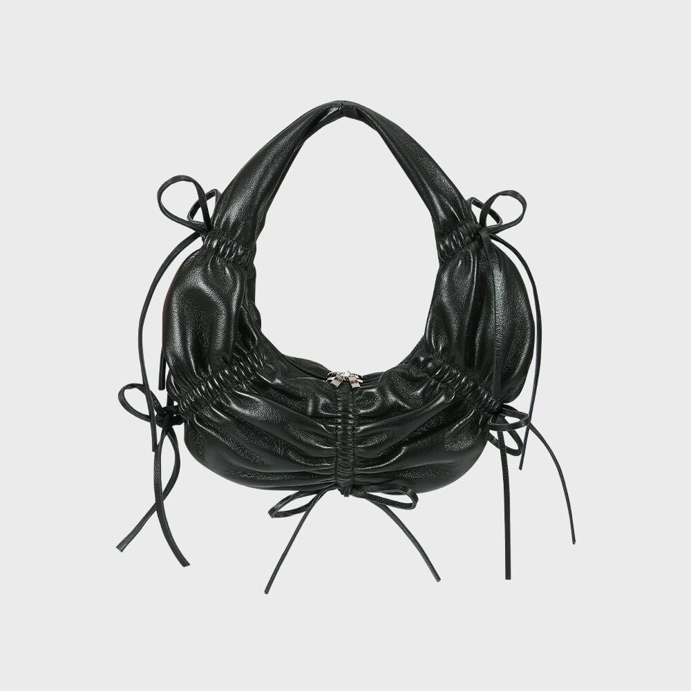[29CM 단독 판매] SMALL DUMPLING LEATHER BAG aaa400w(BLACK) - 감도 깊은 취향 셀렉트샵 29CM