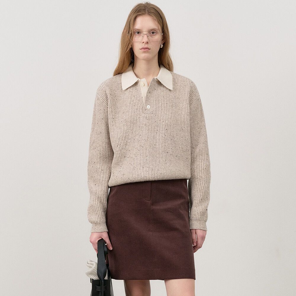 UNISEX CHUNKY RUGBY SWEATER IVORY_UDSW4C114IV - 감도 깊은 취향 셀렉트샵 29CM