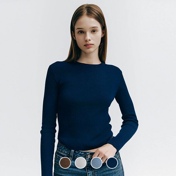 골지 라운드 니트(14GG) 354907 [4color] - 감도 깊은 취향 셀렉트샵 29CM