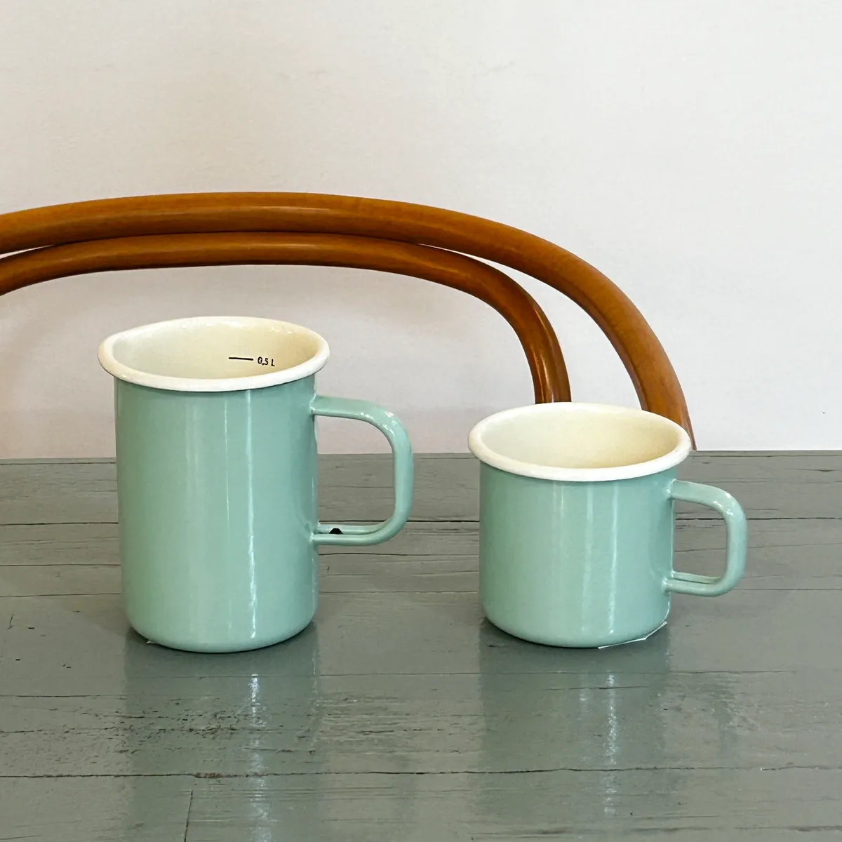 민트 머그 + 밀크포트 500ml 세트 - 감도 깊은 취향 셀렉트샵 29CM
